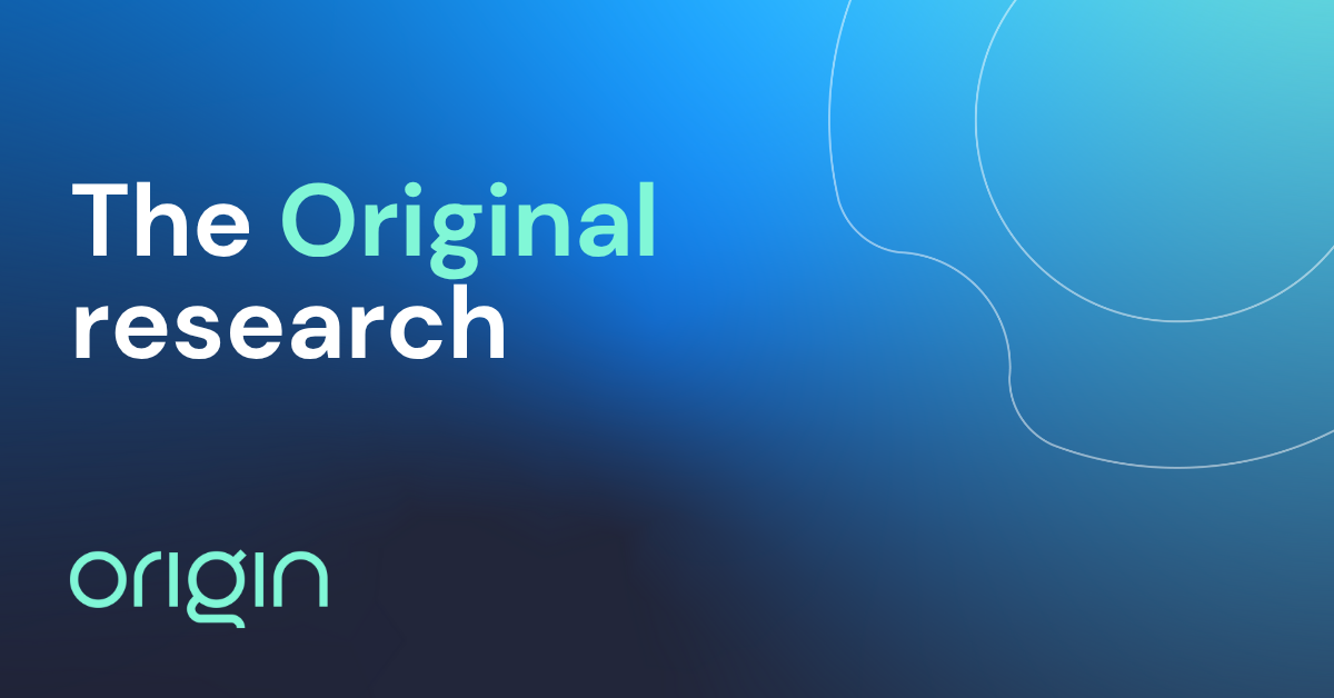 The Original research pre-register | Origin